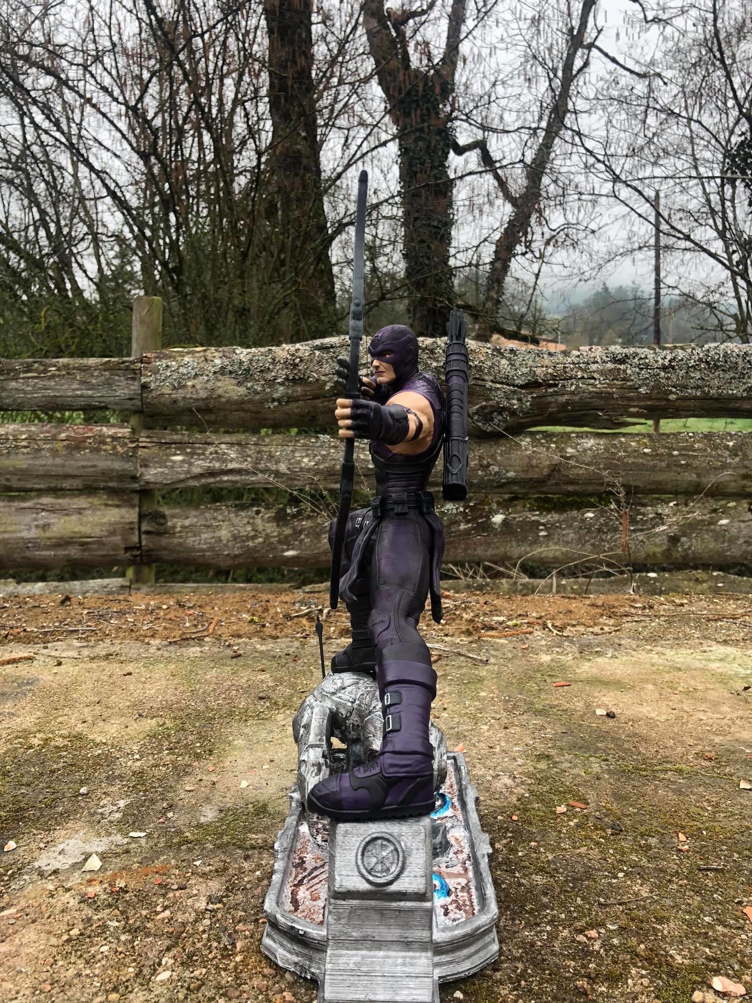 HAWKEYE AVENGERS 3D model 3D printable | CGTrader