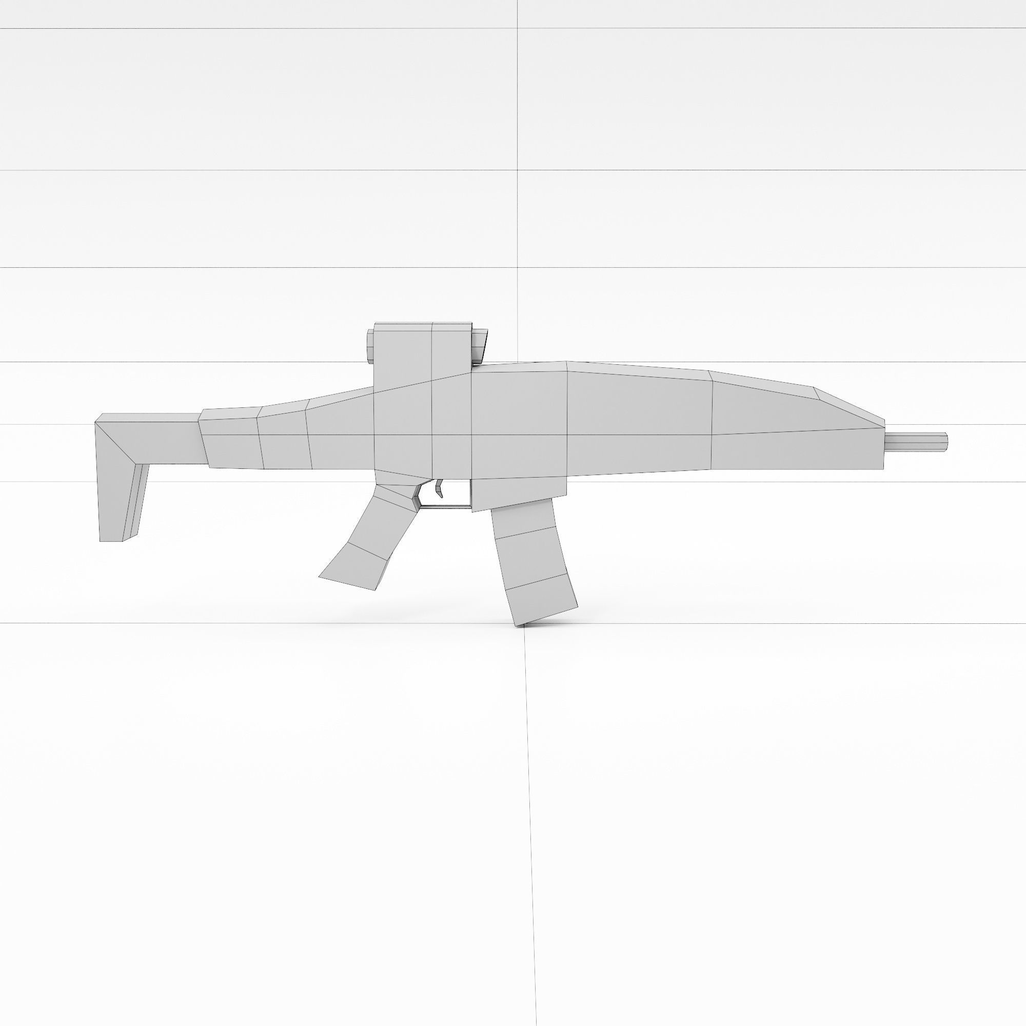 3D model Heckler Koch XM8 assault rifle VR / AR / low-poly | CGTrader