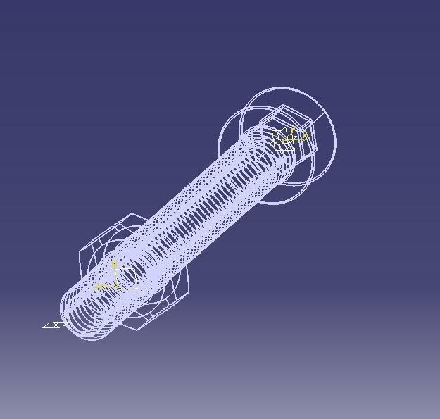 M5 x 40mm Full Thread Cap Head Bolt 3D model 3D printable | CGTrader