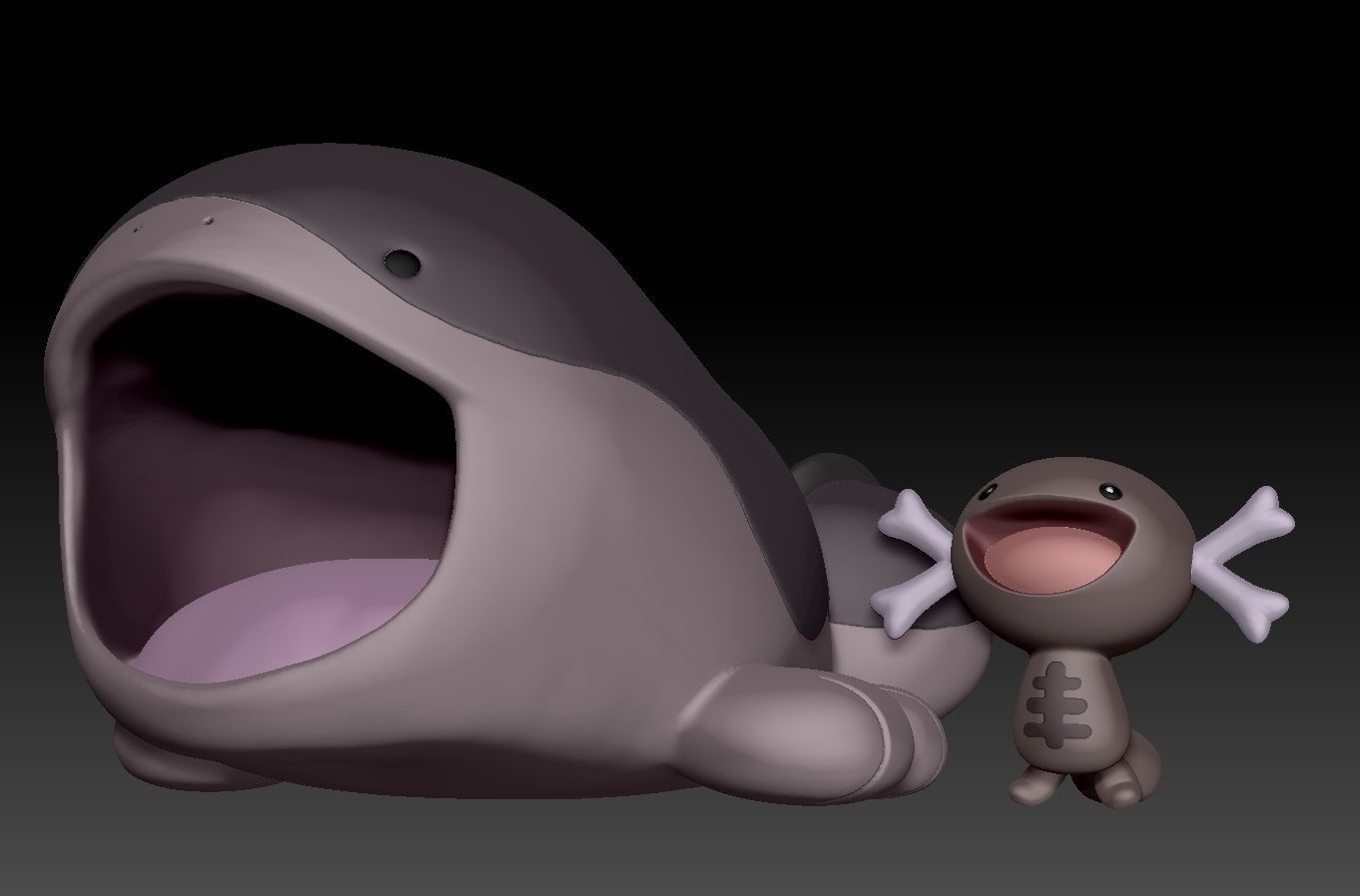 Pokemon Paldean Wooper Clodsire 3D model 3D printable | CGTrader