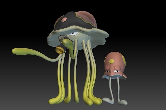 Pokemon Toedscool Toedscruel 3D model 3D printable | CGTrader