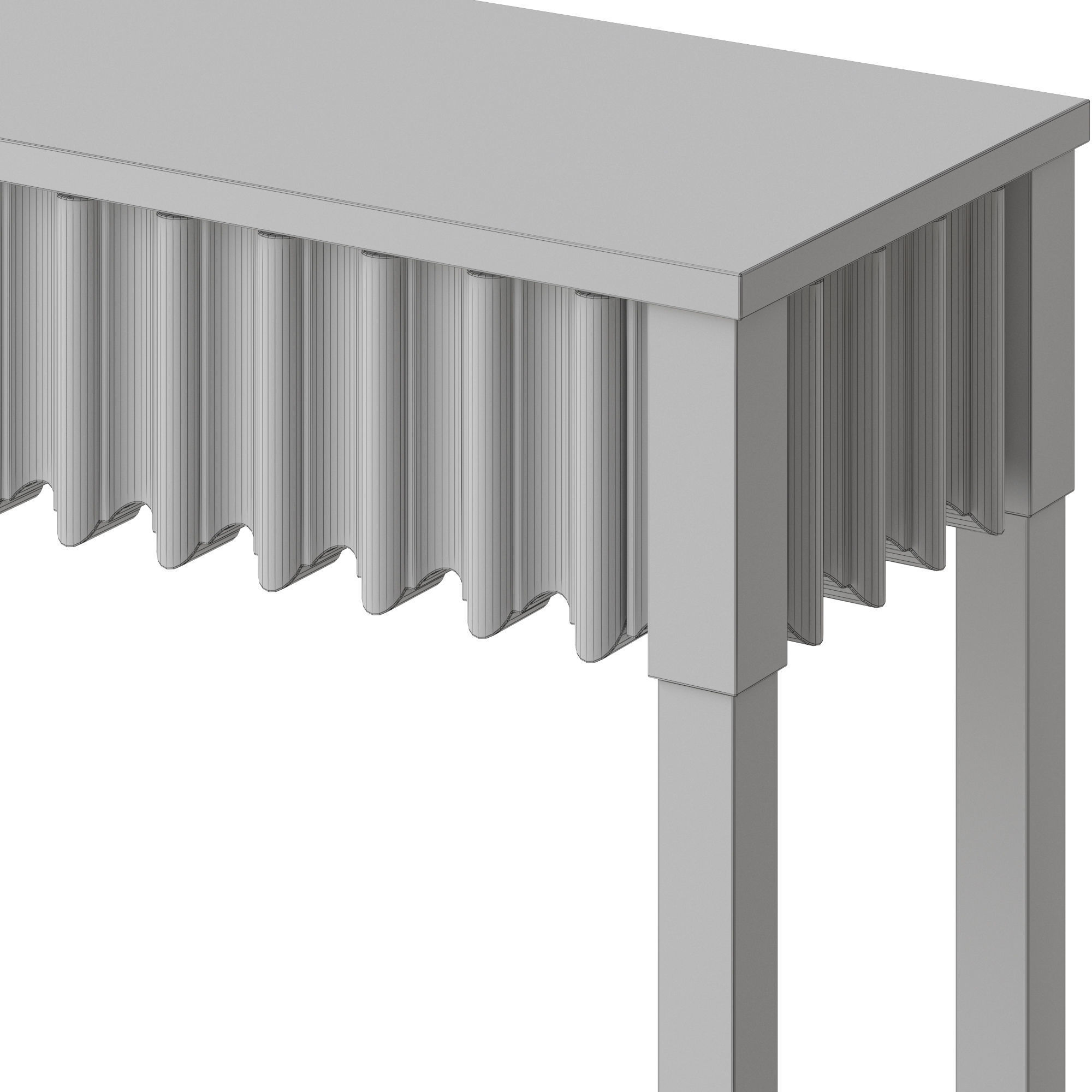Baker Reese Console Table 3D model | CGTrader