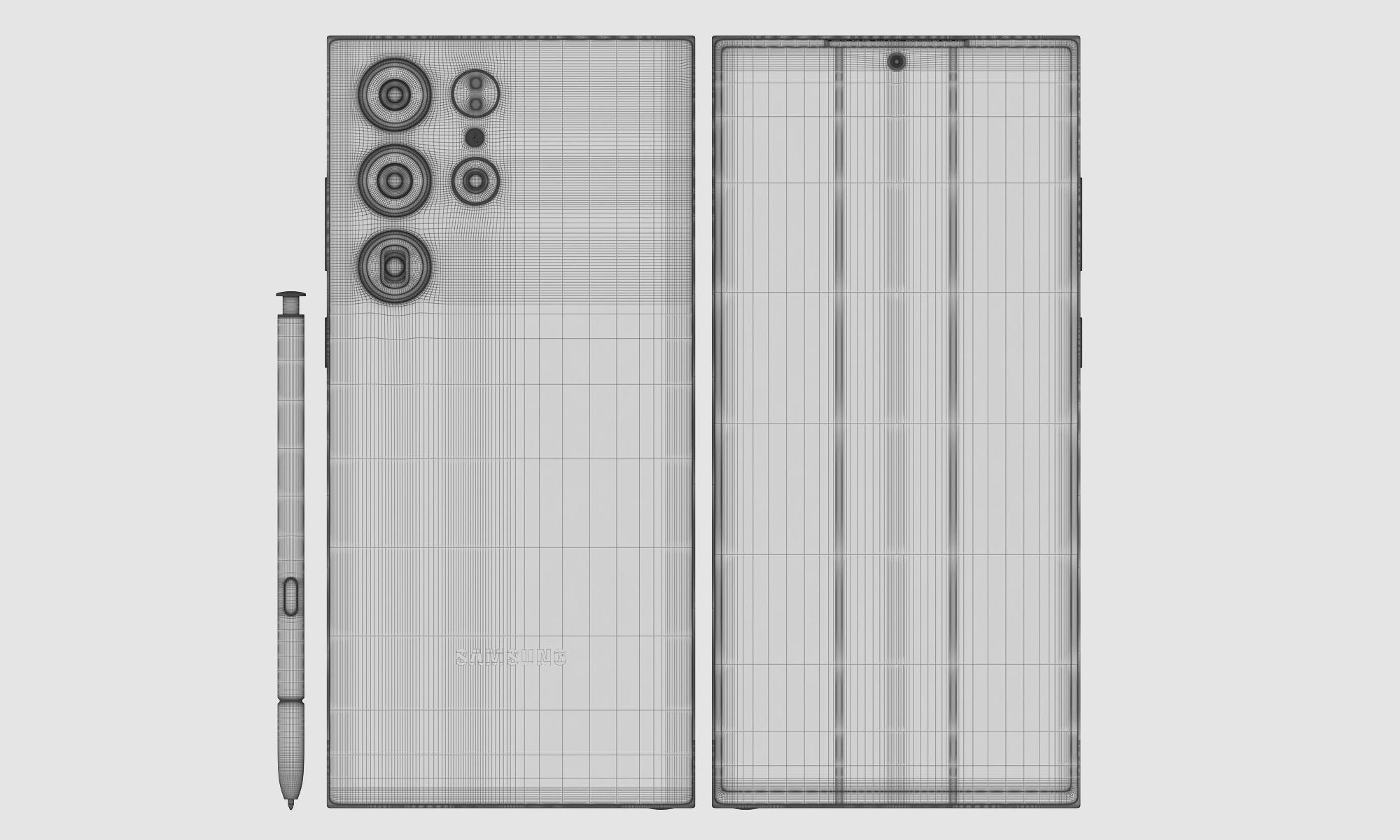 Samsung Galaxy S23 Ultra 3D model | CGTrader
