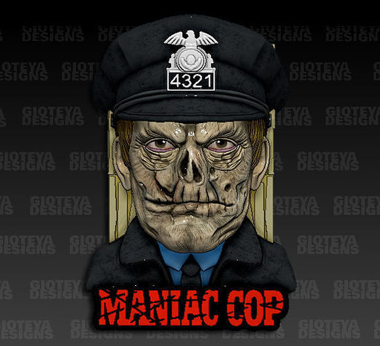 Maniac Cop 1988 3D model | CGTrader