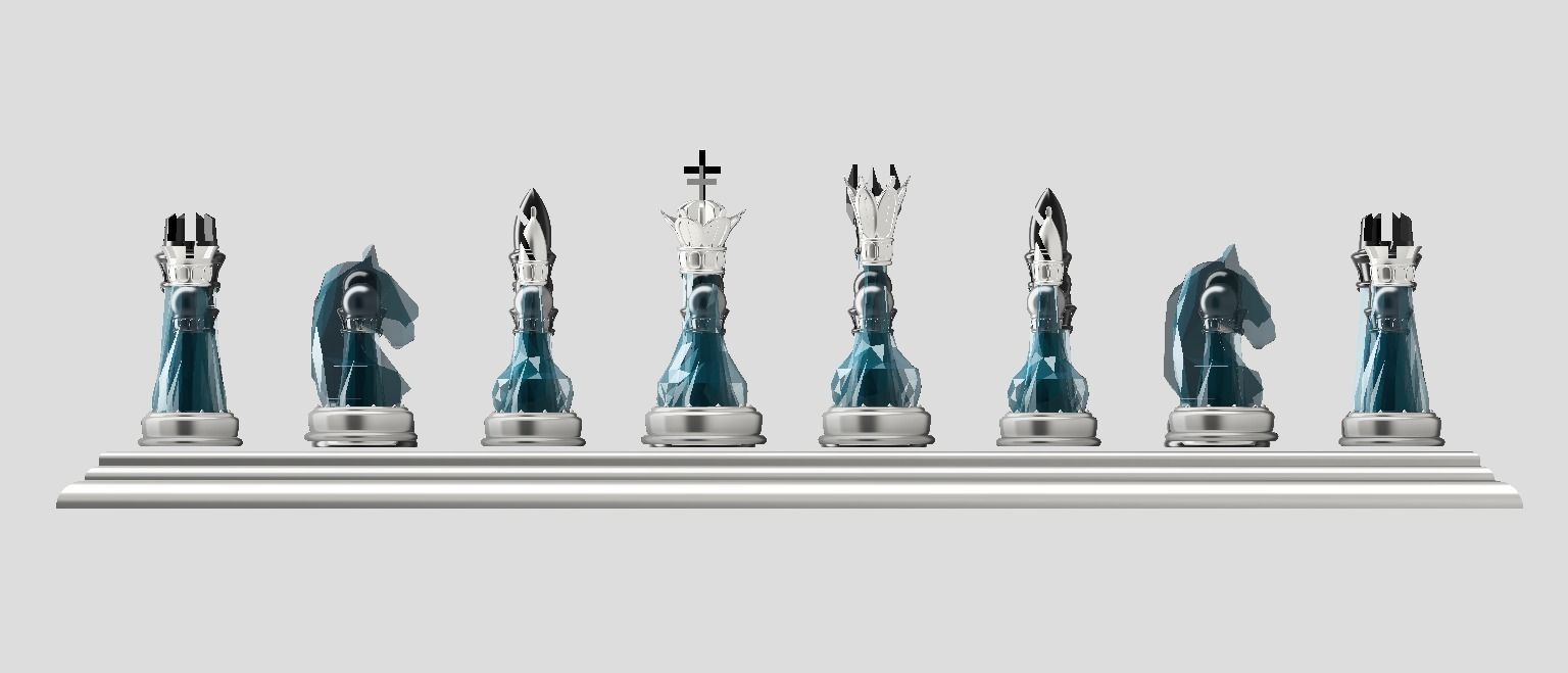 chess board Cantarella Vocaloid 3D model 3D printable | CGTrader