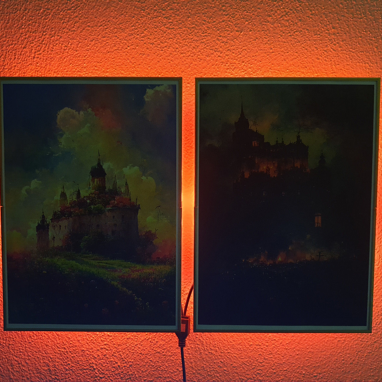 LED PHOTO FRAME 3D model | CGTrader