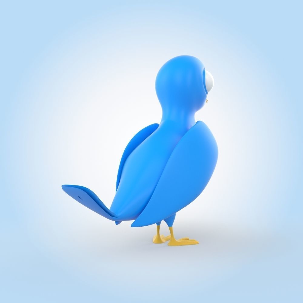 Blue Bird 3D model | CGTrader
