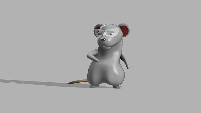 Persona 5 mouse 3D model 3D printable | CGTrader
