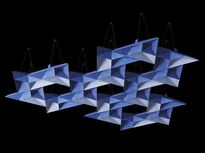 FRACTAL modular cloud 3D model | CGTrader