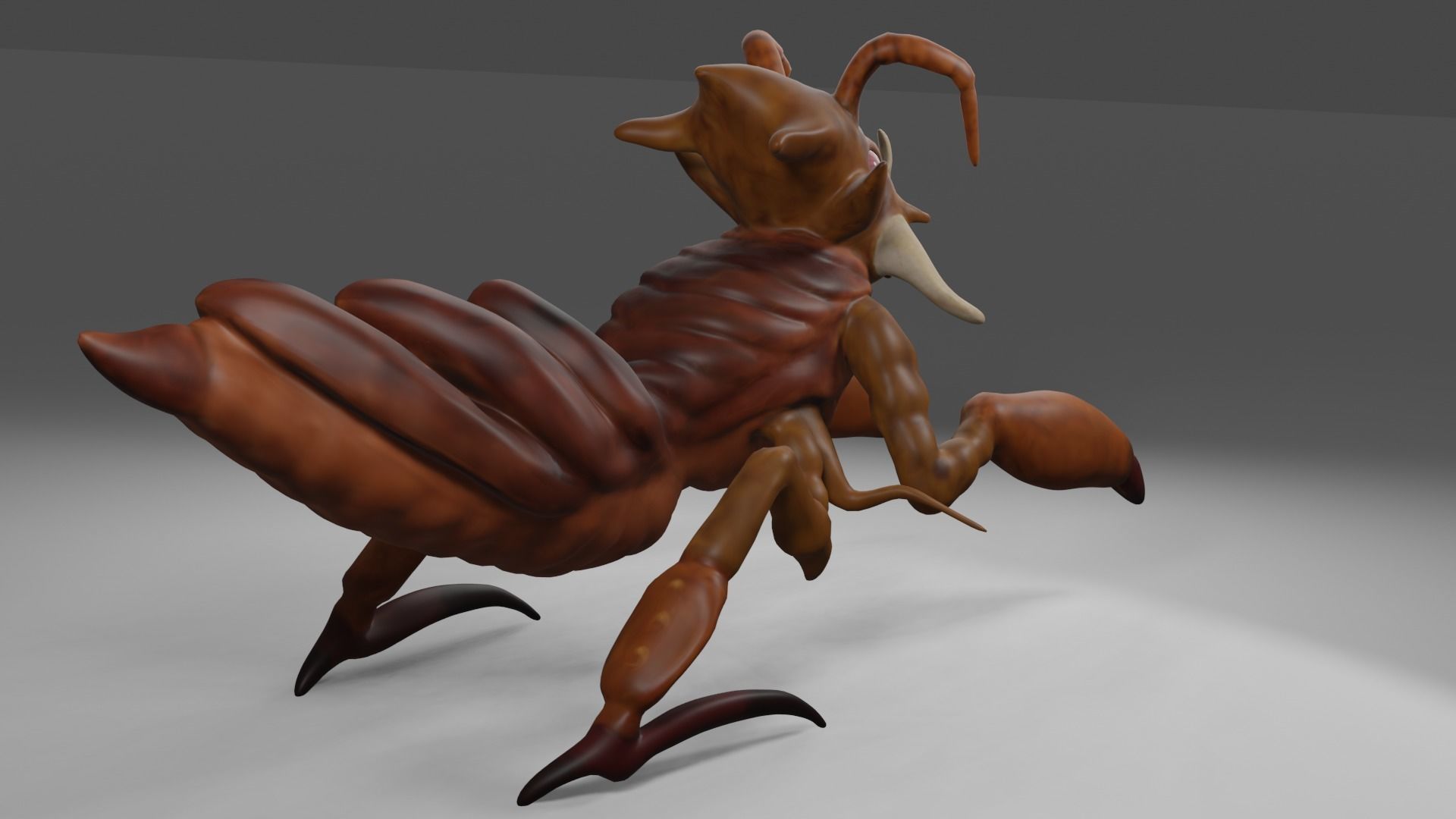 3D model Ankheg - Bug Monster VR / AR / low-poly | CGTrader
