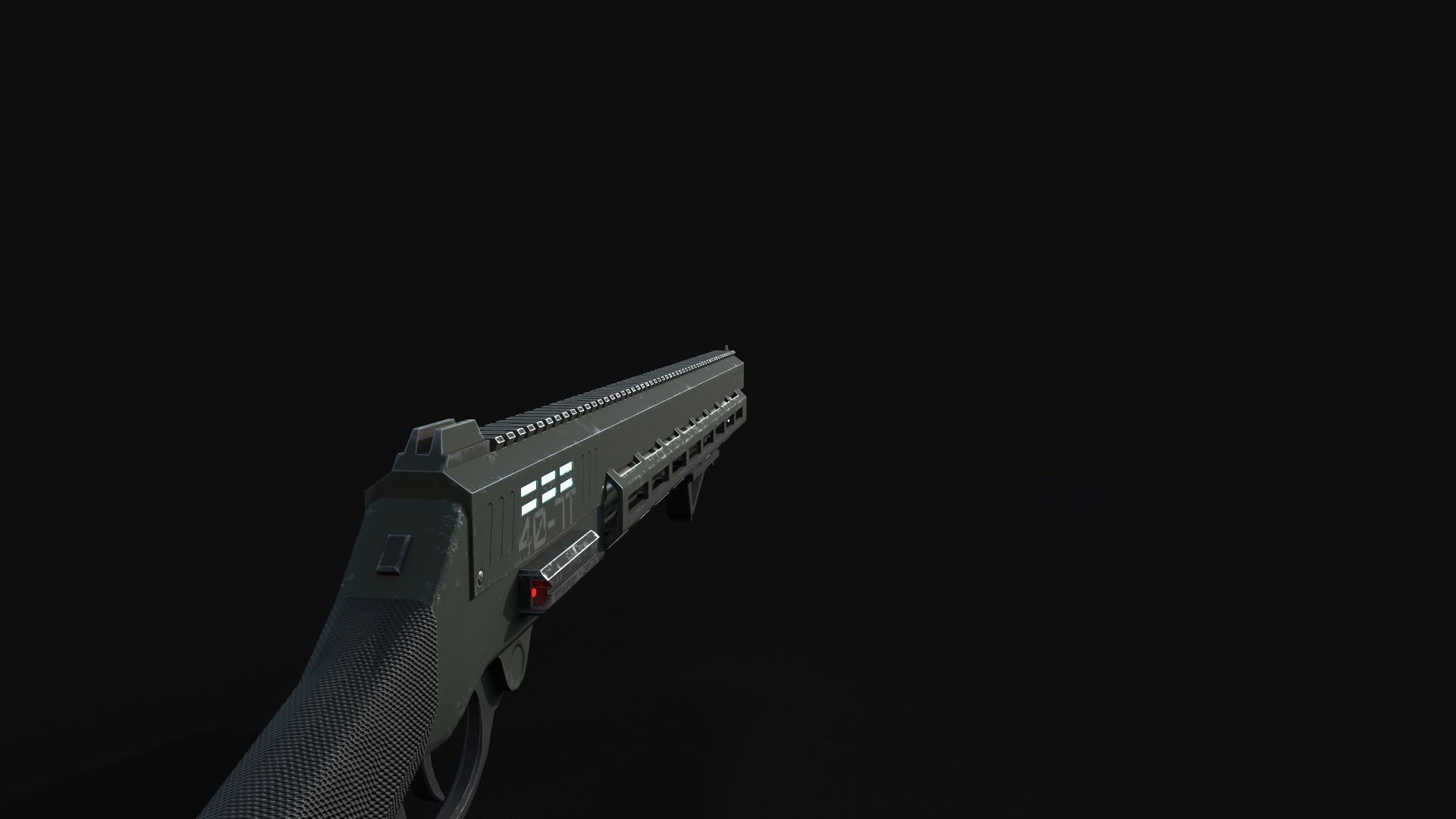 3D model Laser Lever Action Rifle VR / AR / low-poly | CGTrader