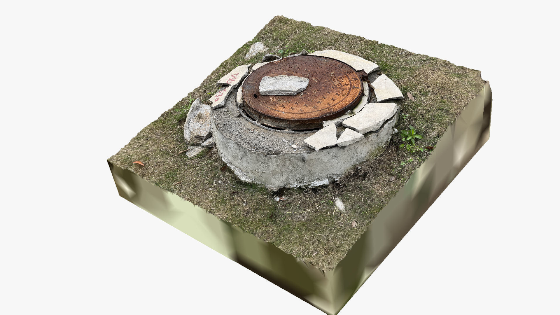 Manhole 3d Scan 3D model | CGTrader