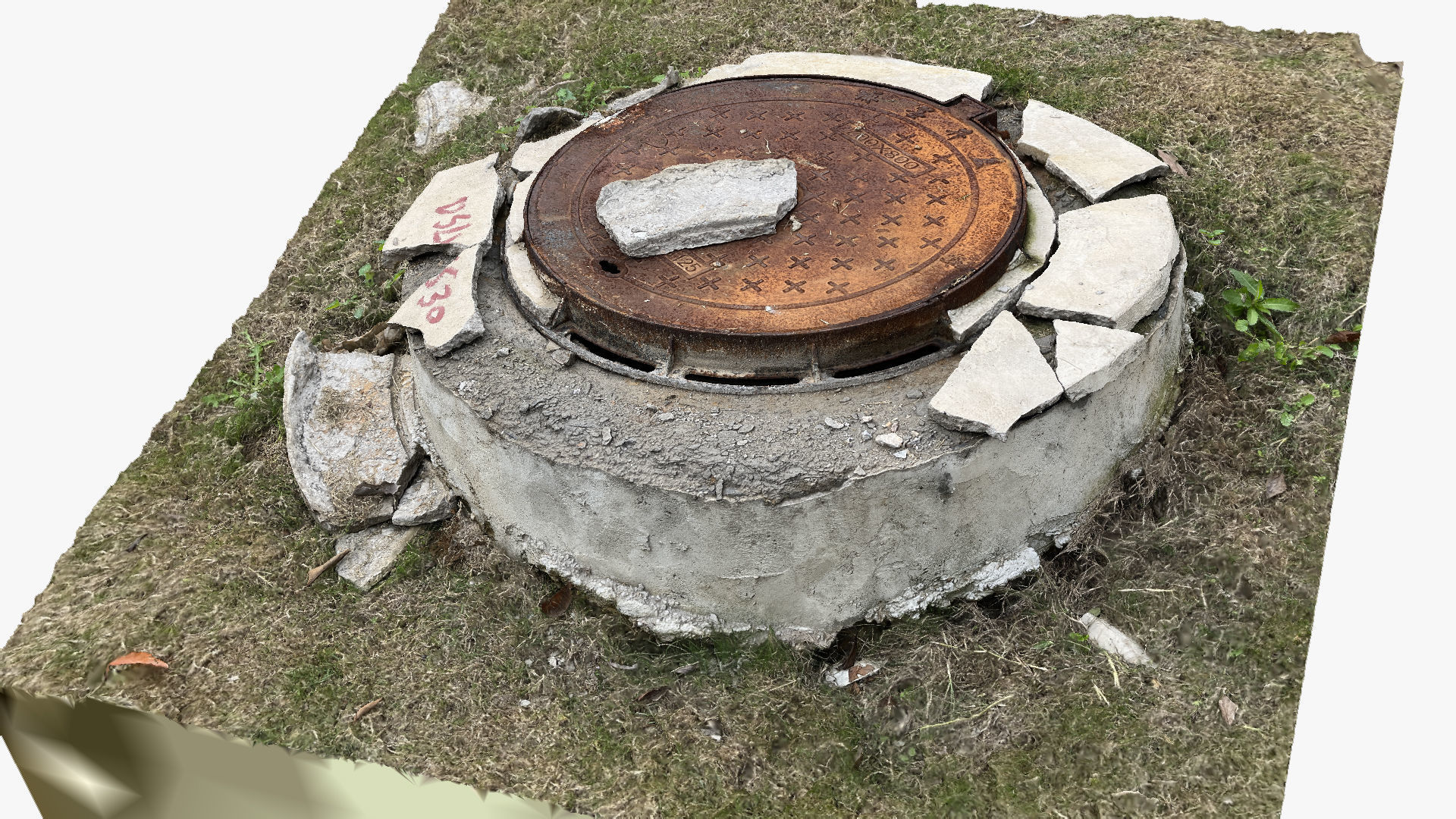 Manhole 3d Scan 3D model | CGTrader