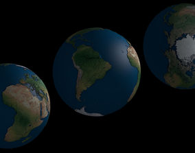 Animated Earth globe 3D Models | CGTrader