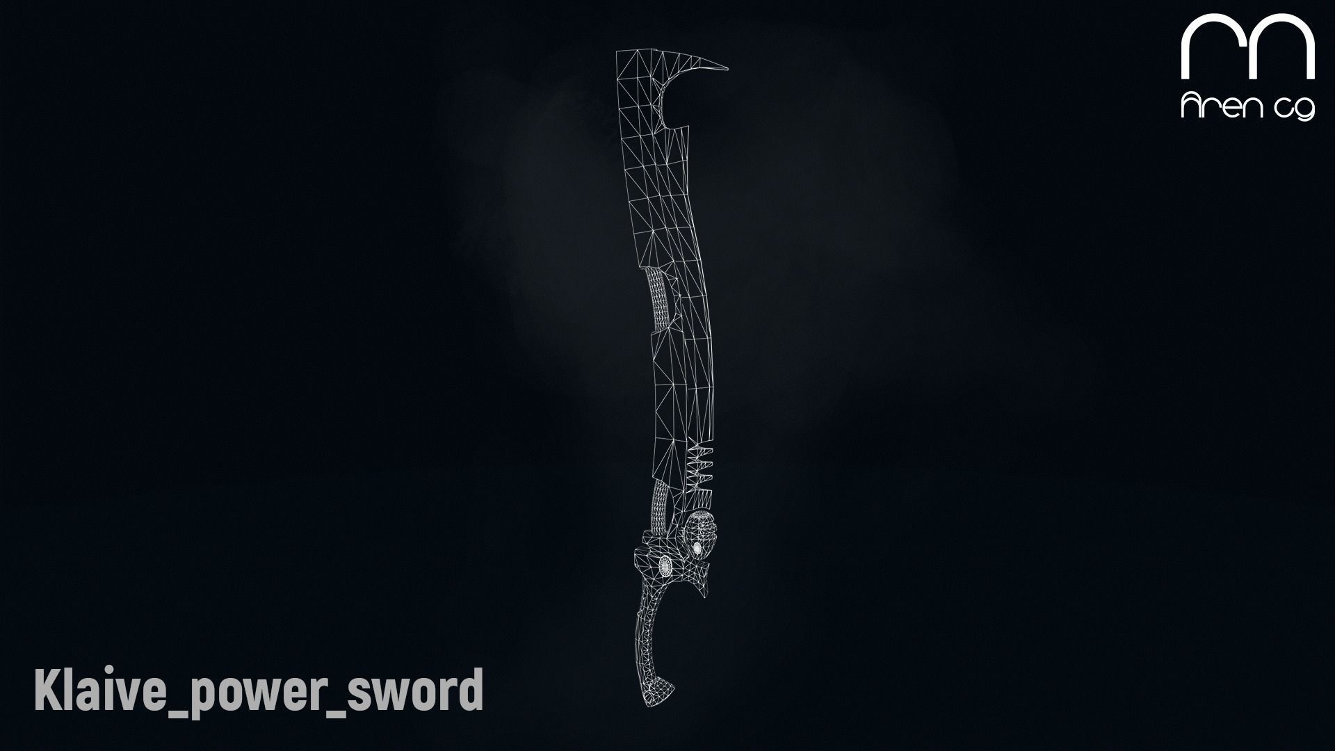 3D model AC Klaive power sword VR / AR / low-poly | CGTrader