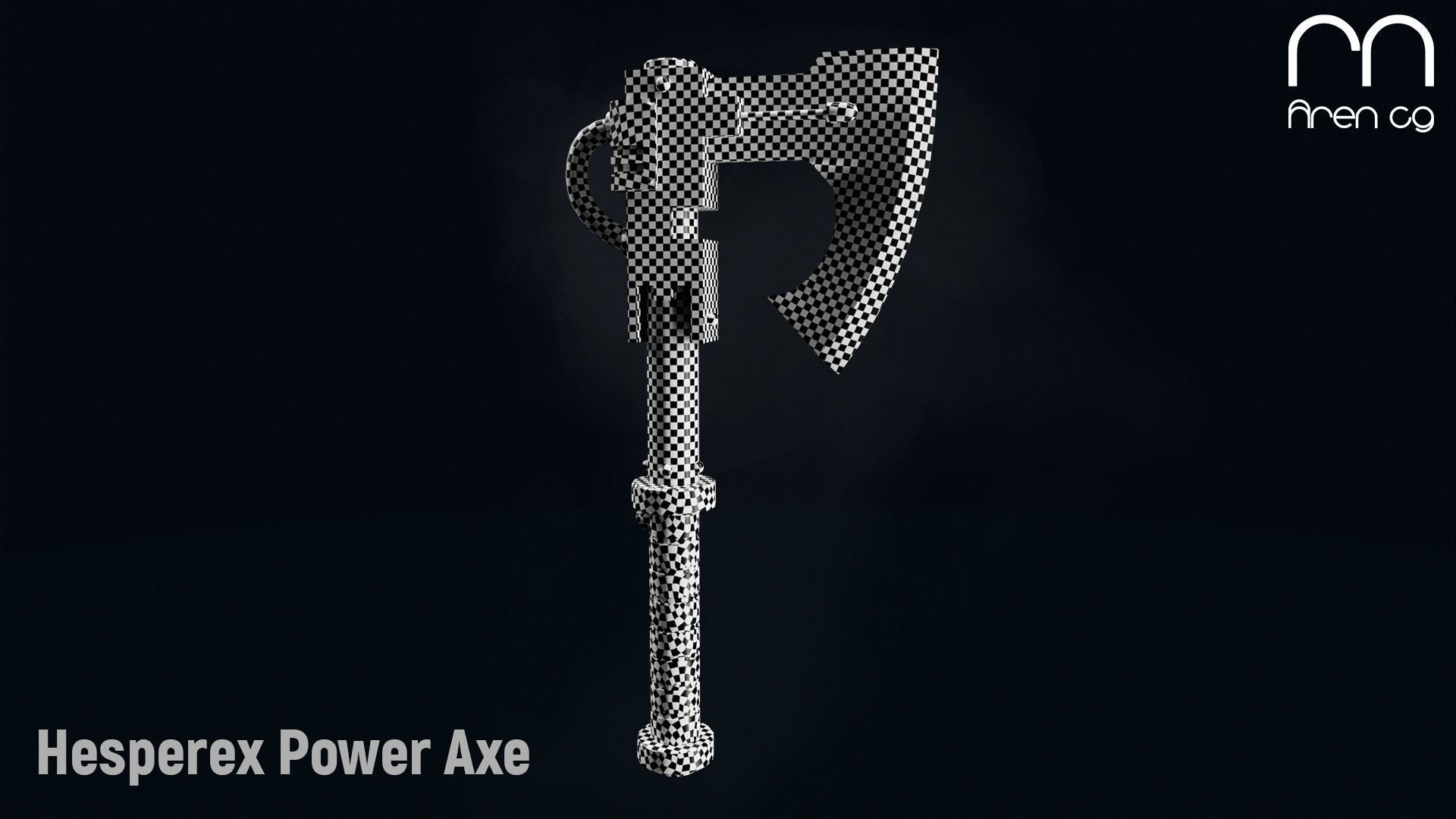 3D model AC Hesperex Power Axe VR / AR / low-poly | CGTrader