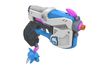 DVa Blaster Waveracer Skin - Overwatch - Printable 3d model 3D model 3D ...