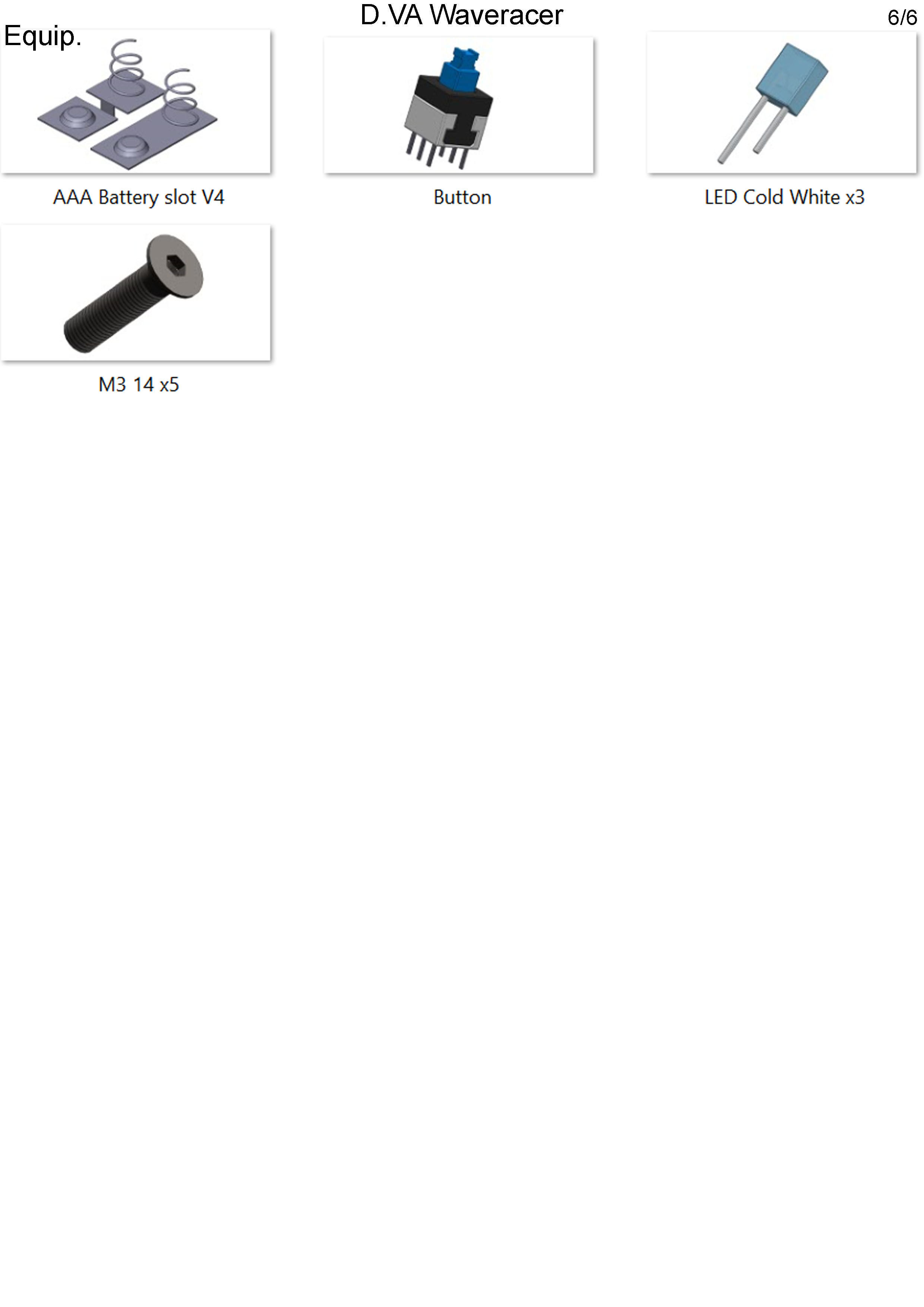 DVa Blaster Waveracer Skin - Overwatch - Printable 3d model 3D model 3D ...