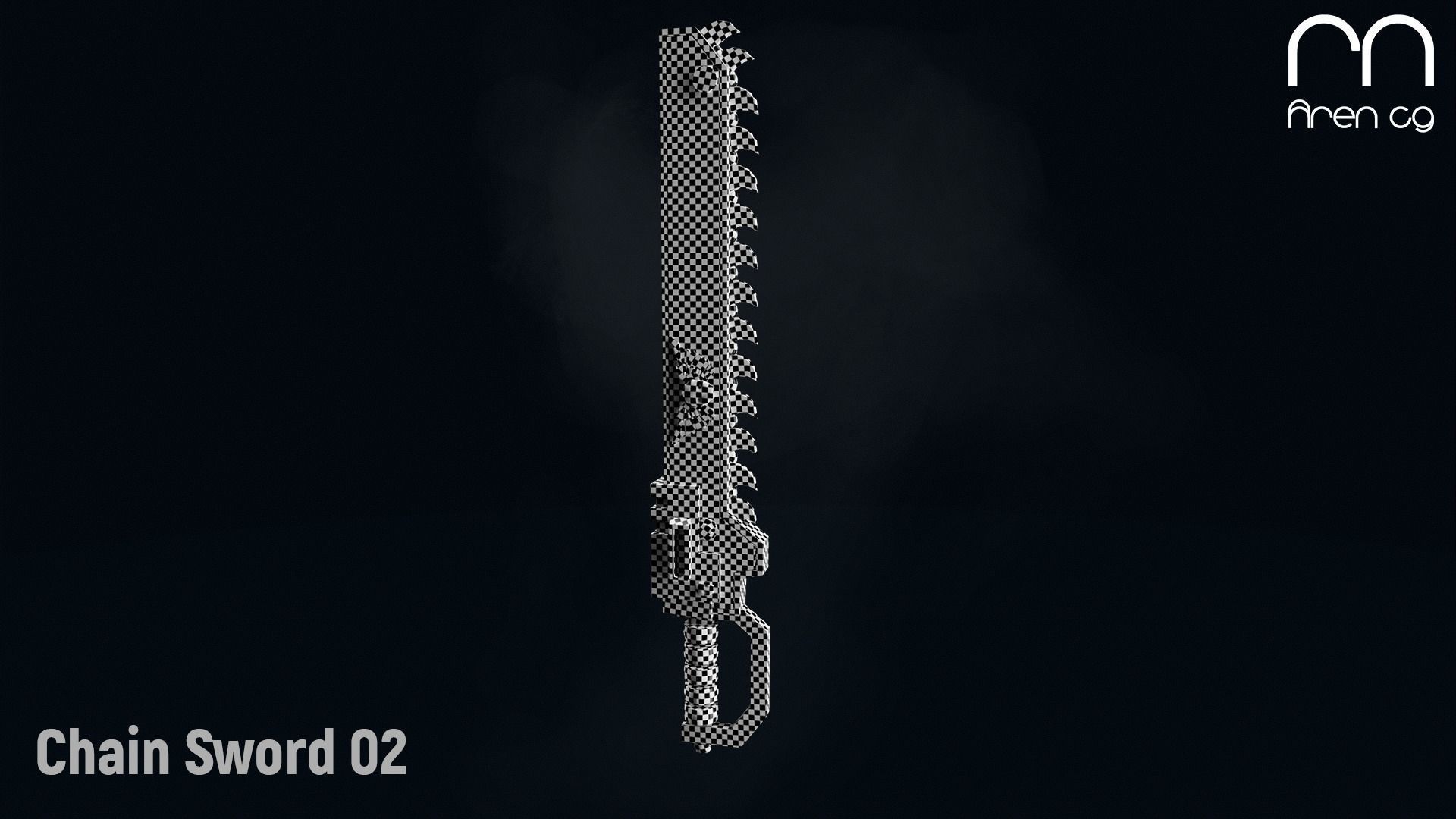 3D model AC Chain Sword 02 VR / AR / low-poly | CGTrader
