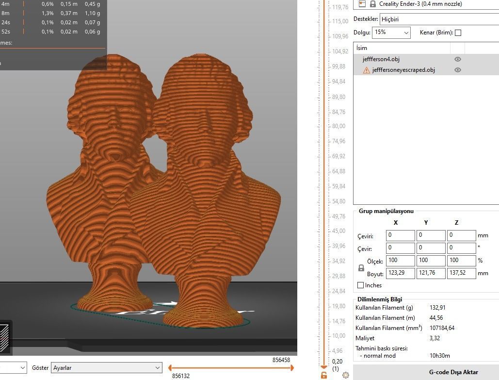 Thomas Jefferson 3D model 3D printable | CGTrader