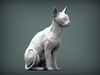 sphinx cat 3D model 3D printable | CGTrader