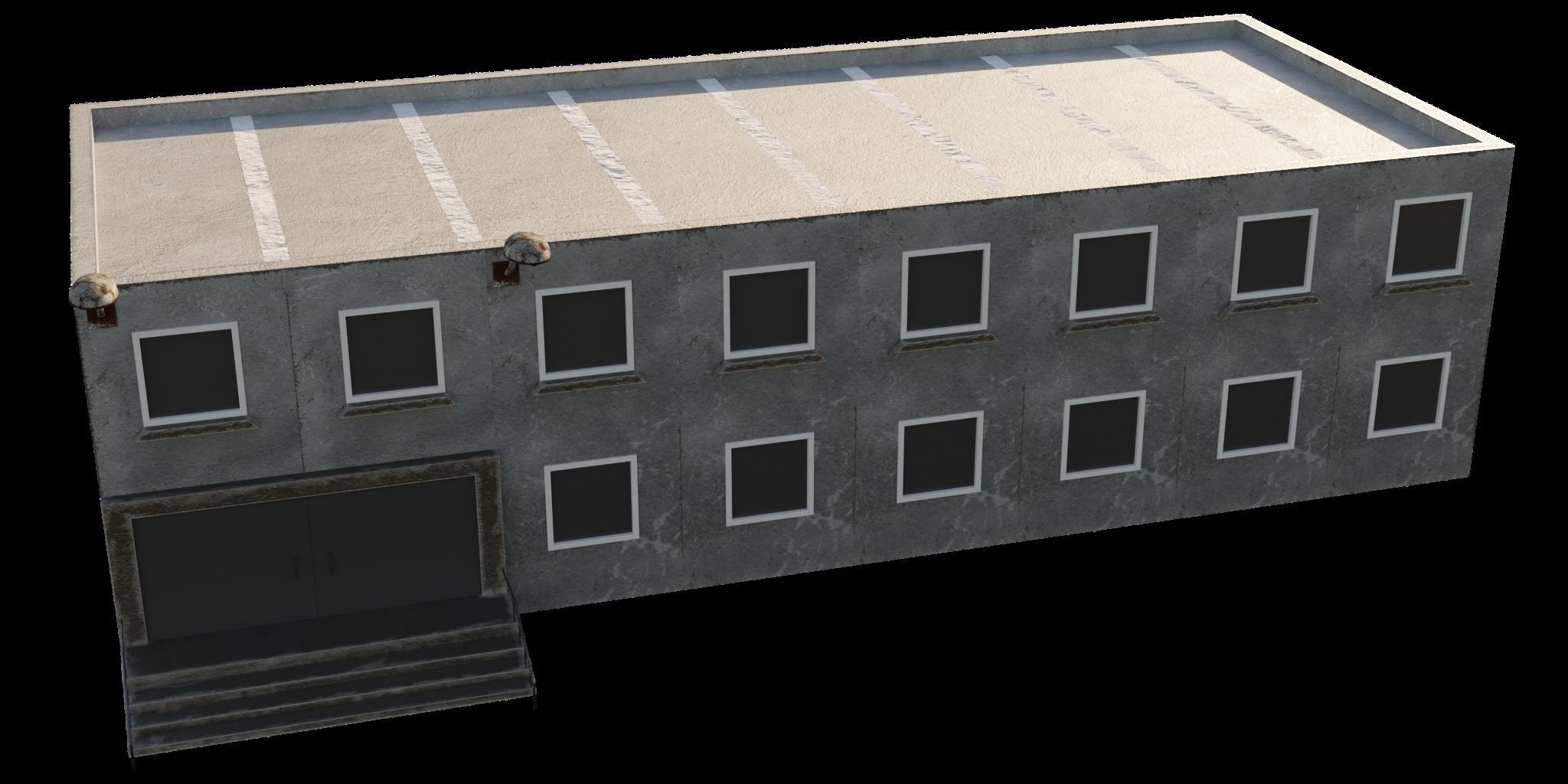 3D model Army base VR / AR / low-poly | CGTrader
