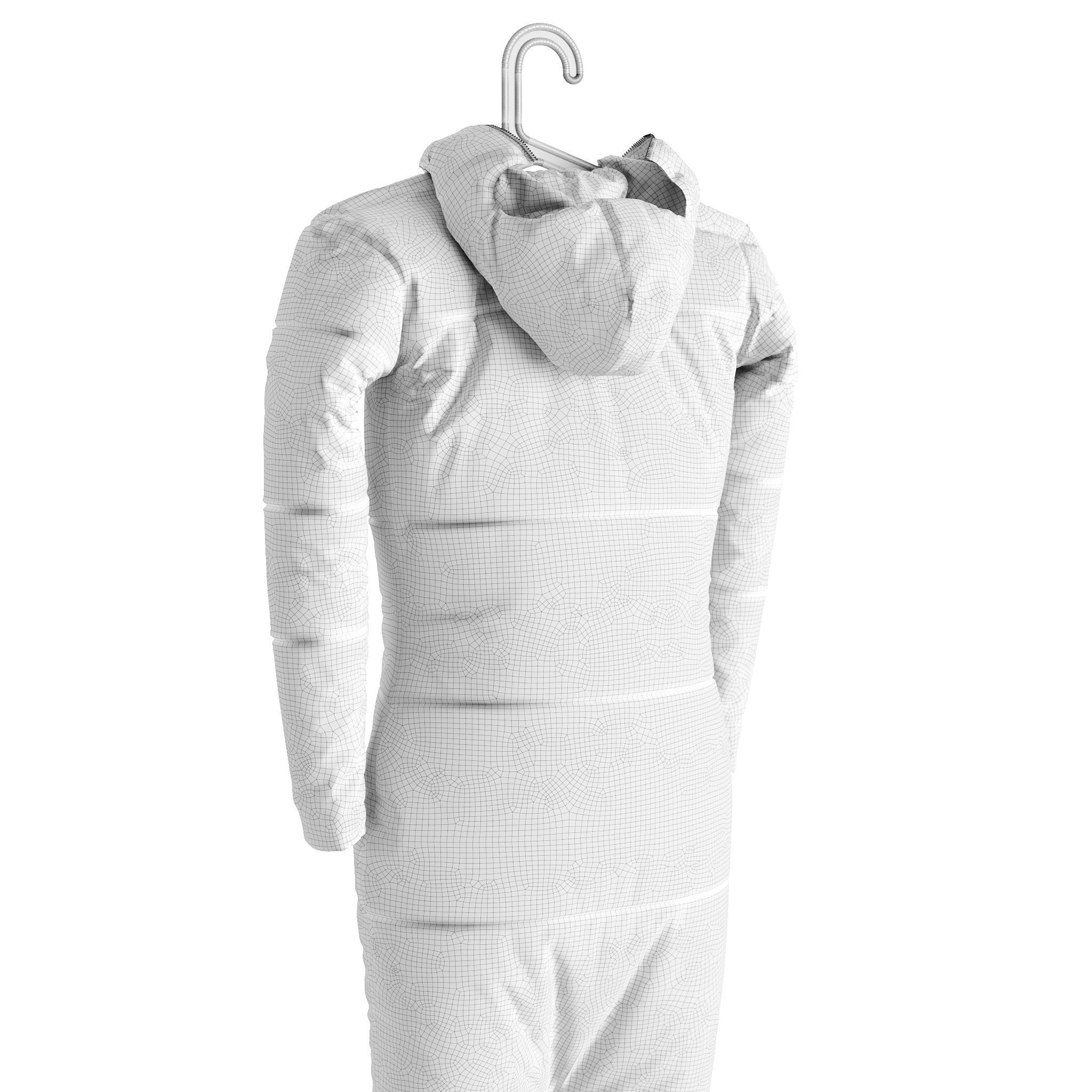 Richard Quinn Overall On A Hanger 3D model | CGTrader