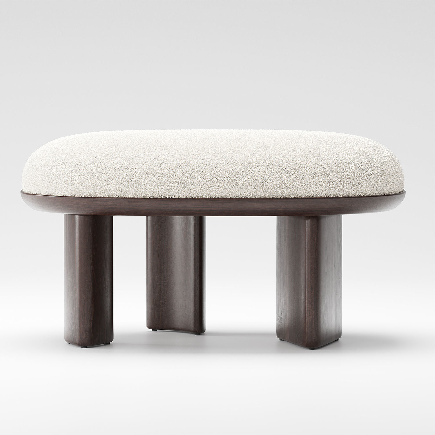 DEMURO DAS CORBU BENCH OTTOMAN 3D model | CGTrader