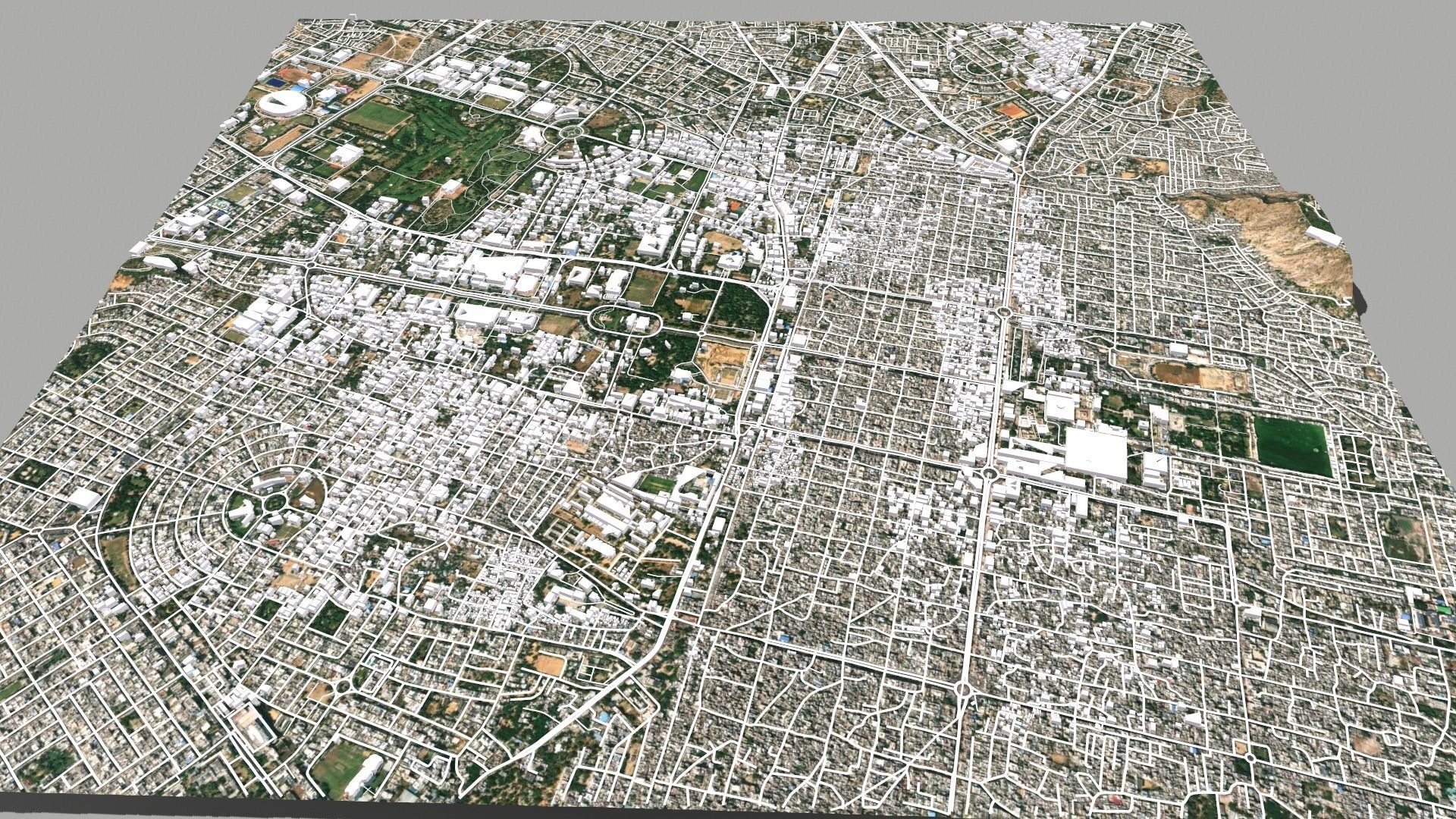 Cityscape Jaipur Rajasthan India 3D model | CGTrader