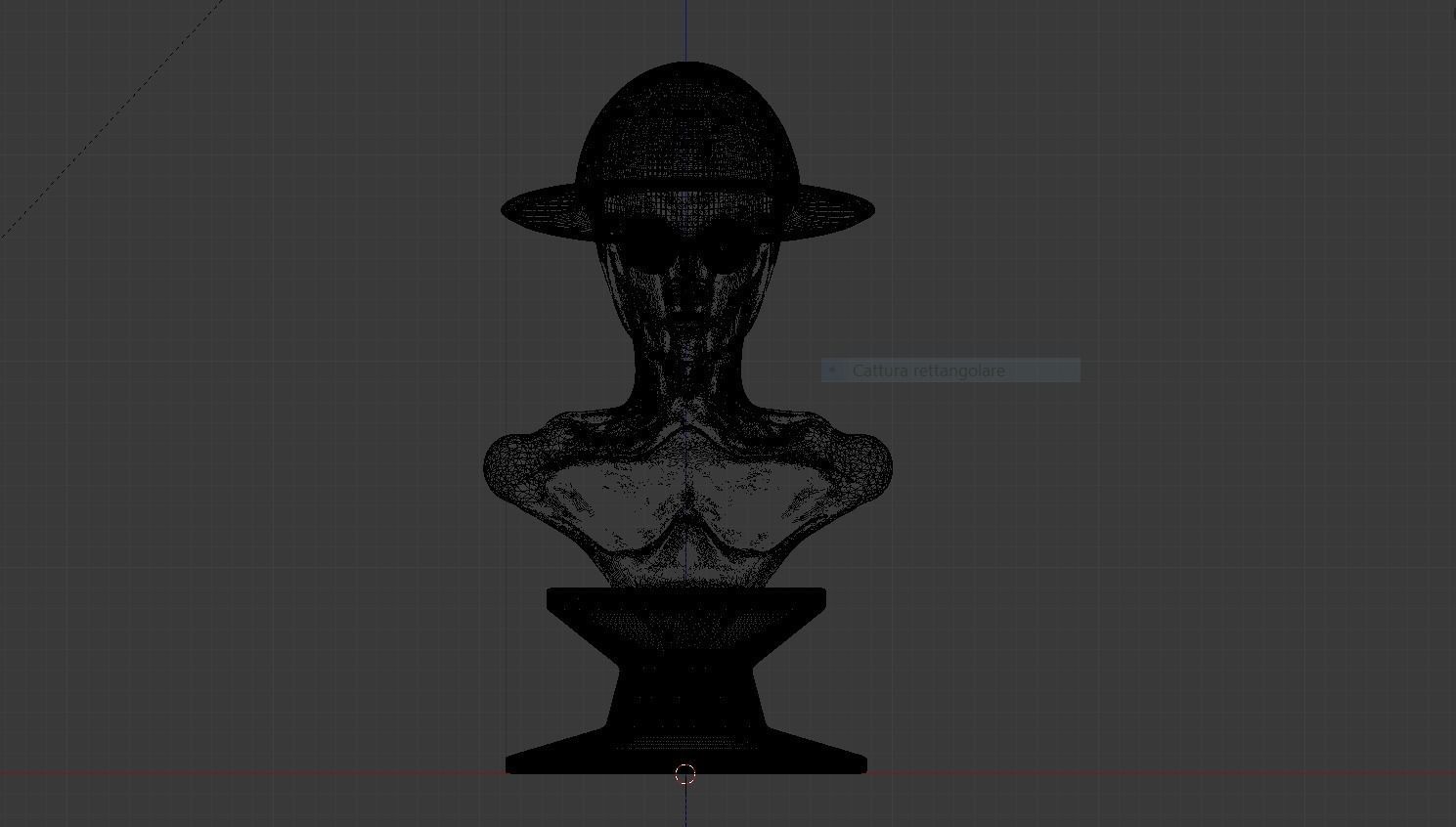 Alien marble sculpture 3D model | CGTrader