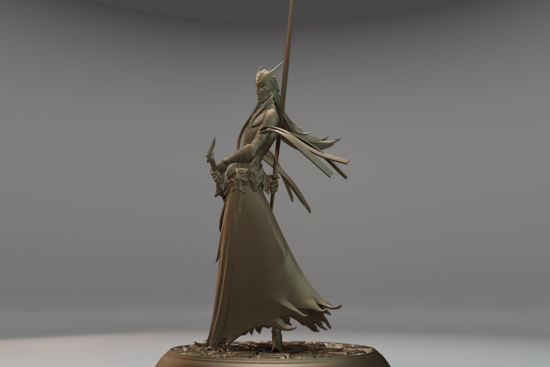YONE STANDING POSE - LEAGUE OF LEGENDS 3D model 3D printable | CGTrader