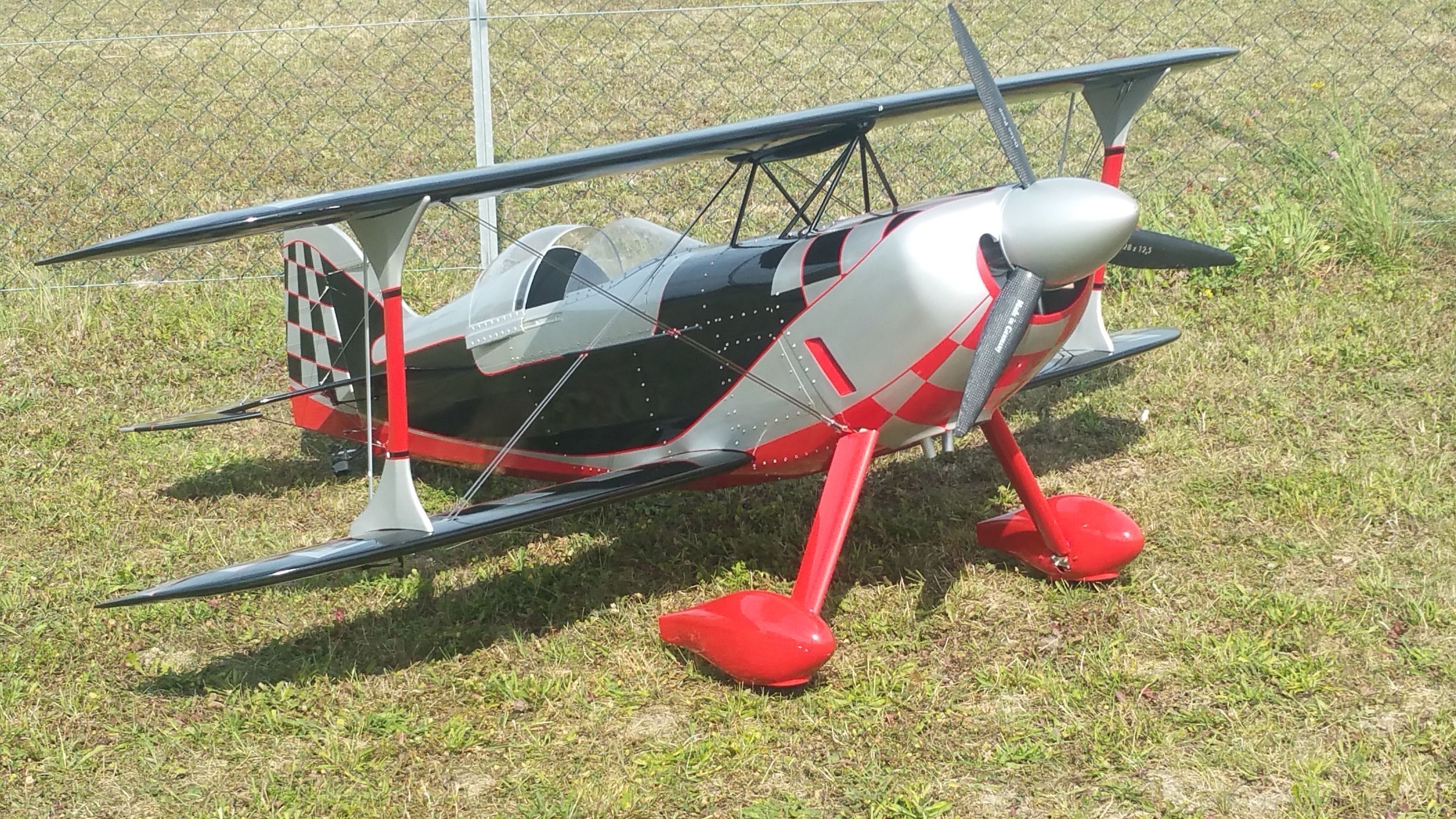 CAD dxf IGES Plan Bi Plane Pitts Challenger II Like Prometheus 3D model ...