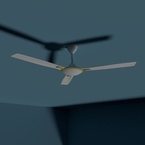 3D model FAN FOR YOUR LIVING ROOM VR / AR / low-poly | CGTrader