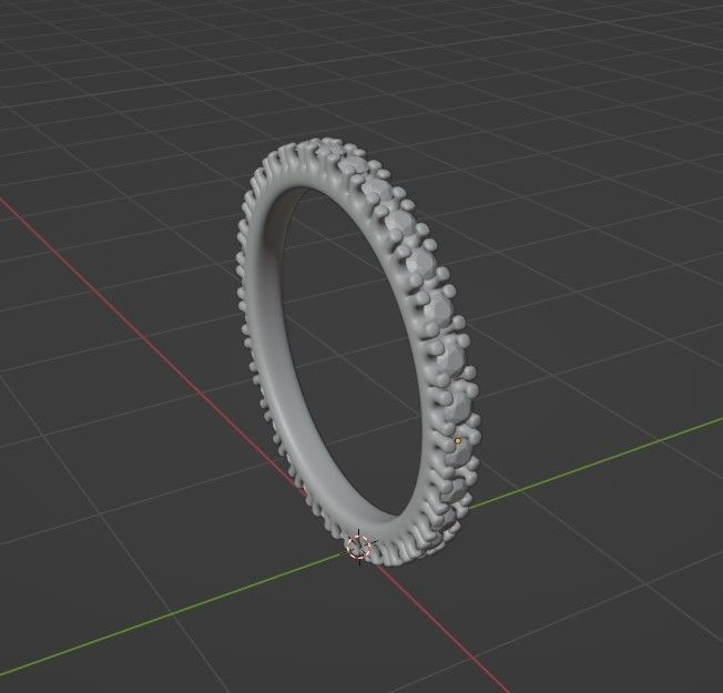diamond gold ring 3D model 3D model | CGTrader