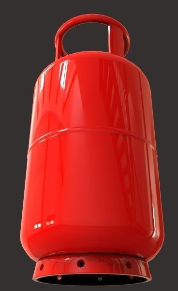 LPG Container 3D model | CGTrader