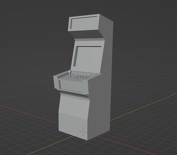arcade machine 3D model 3D printable | CGTrader
