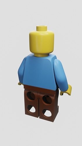 3D model LEGO Minifigure VR / AR / low-poly | CGTrader