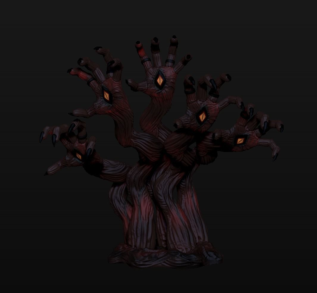 Gloom Hands Zelda Tears of the Kingdom 3D model 3D printable | CGTrader