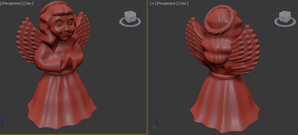 angel 3D model 3D printable | CGTrader
