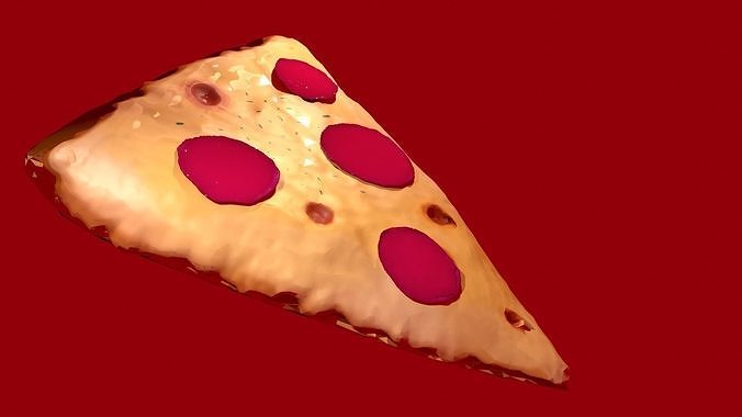Pizza Slice 3D model | CGTrader