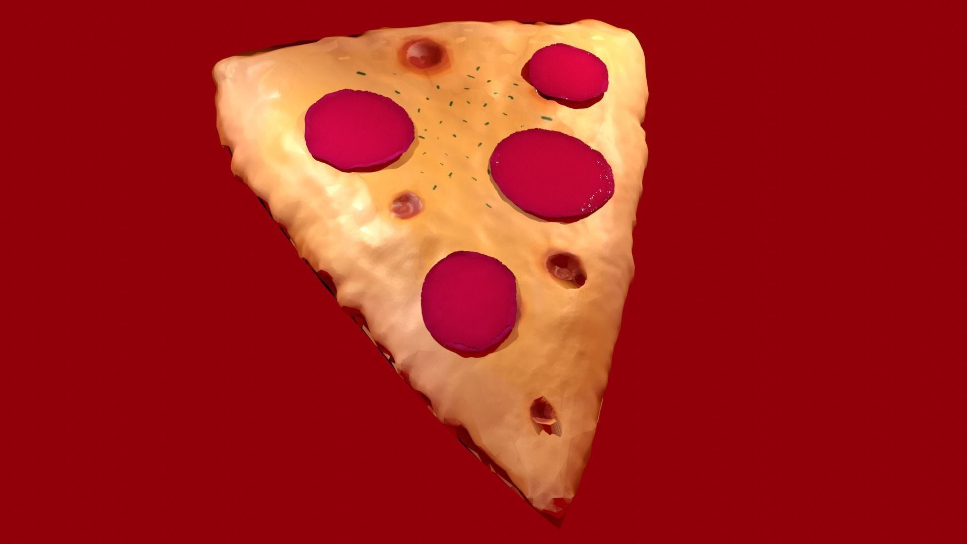 Pizza Slice 3D model | CGTrader