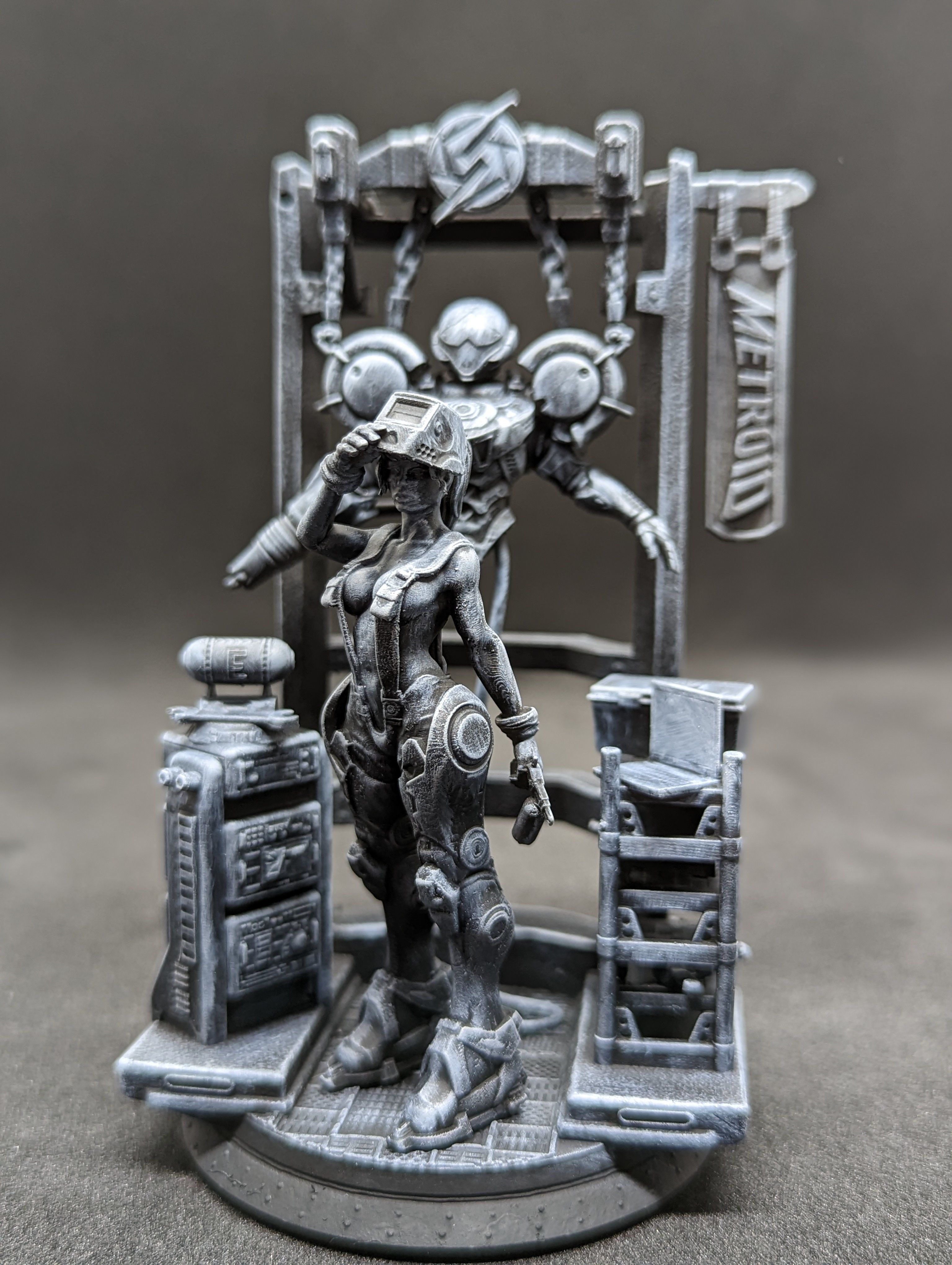 SAMUS ARAN BY CREATIVE GEEK MB 3D model 3D printable | CGTrader