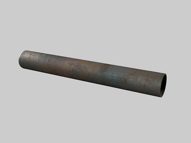 Steel pipes 3D model | CGTrader