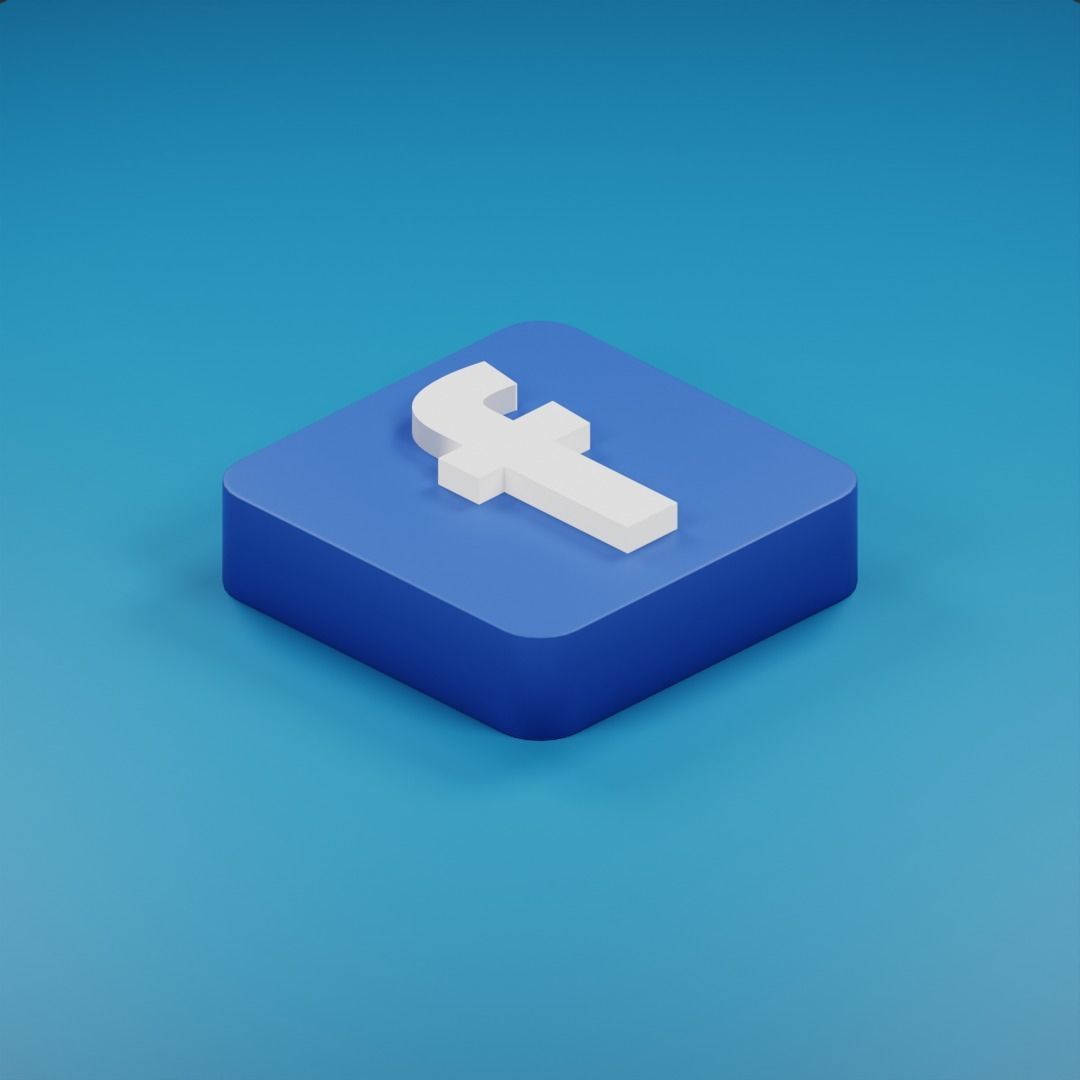 Social Media Icon 3D model | CGTrader