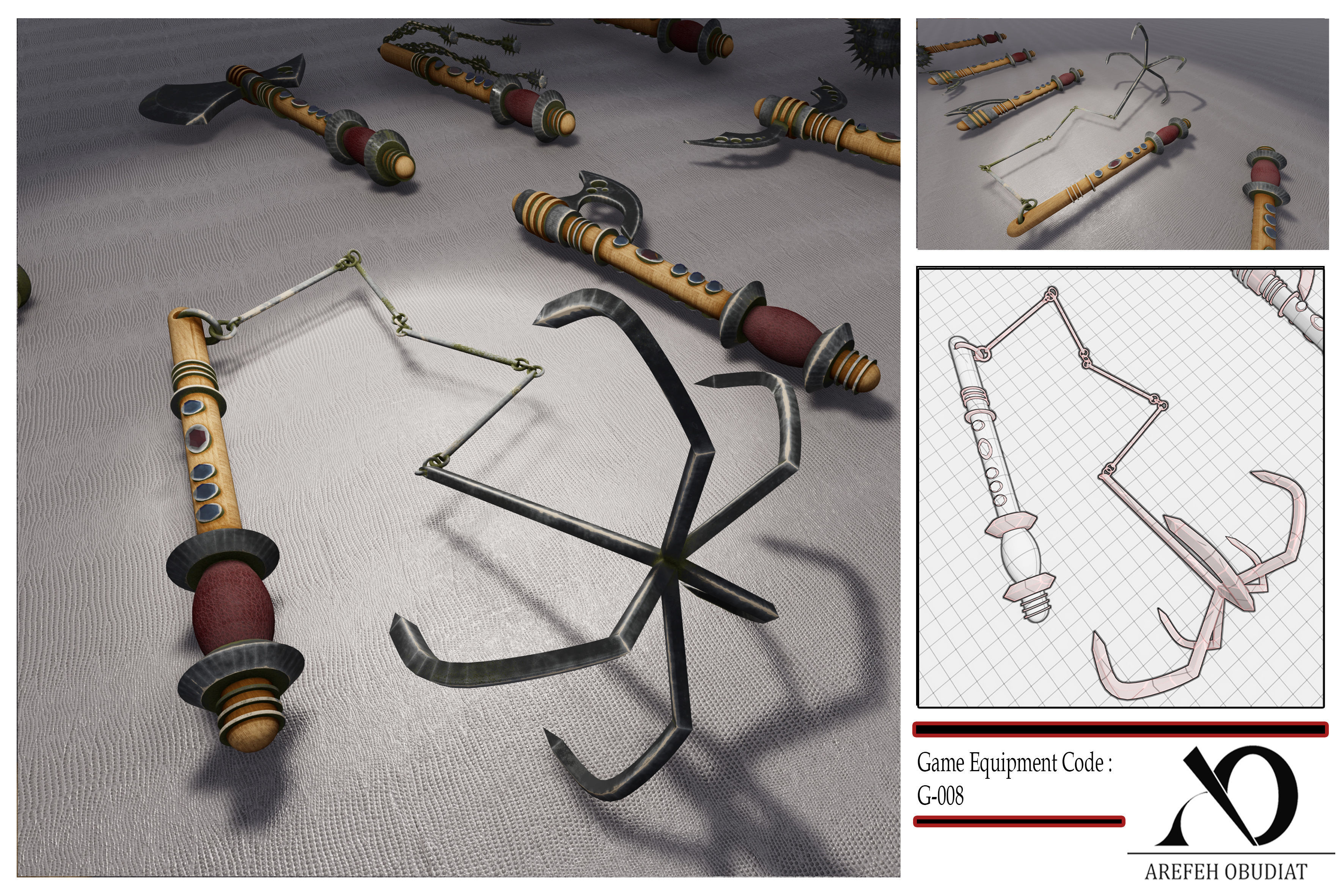 3D model Equipment Game Code G-008 VR / AR / low-poly | CGTrader