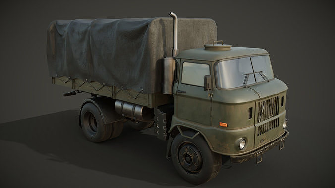 IFA w50 Truck 3D model | CGTrader