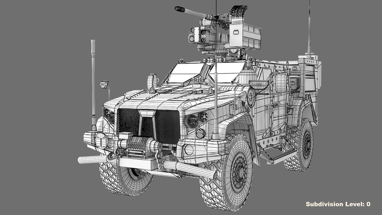 Jltv Oshkosh 3D model | CGTrader