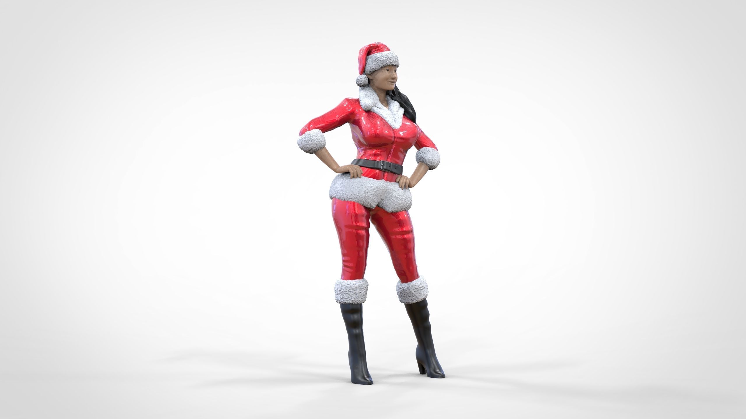Christmas Collection 3 Santa Claus Christmas tree stuff 3D model 3D ...