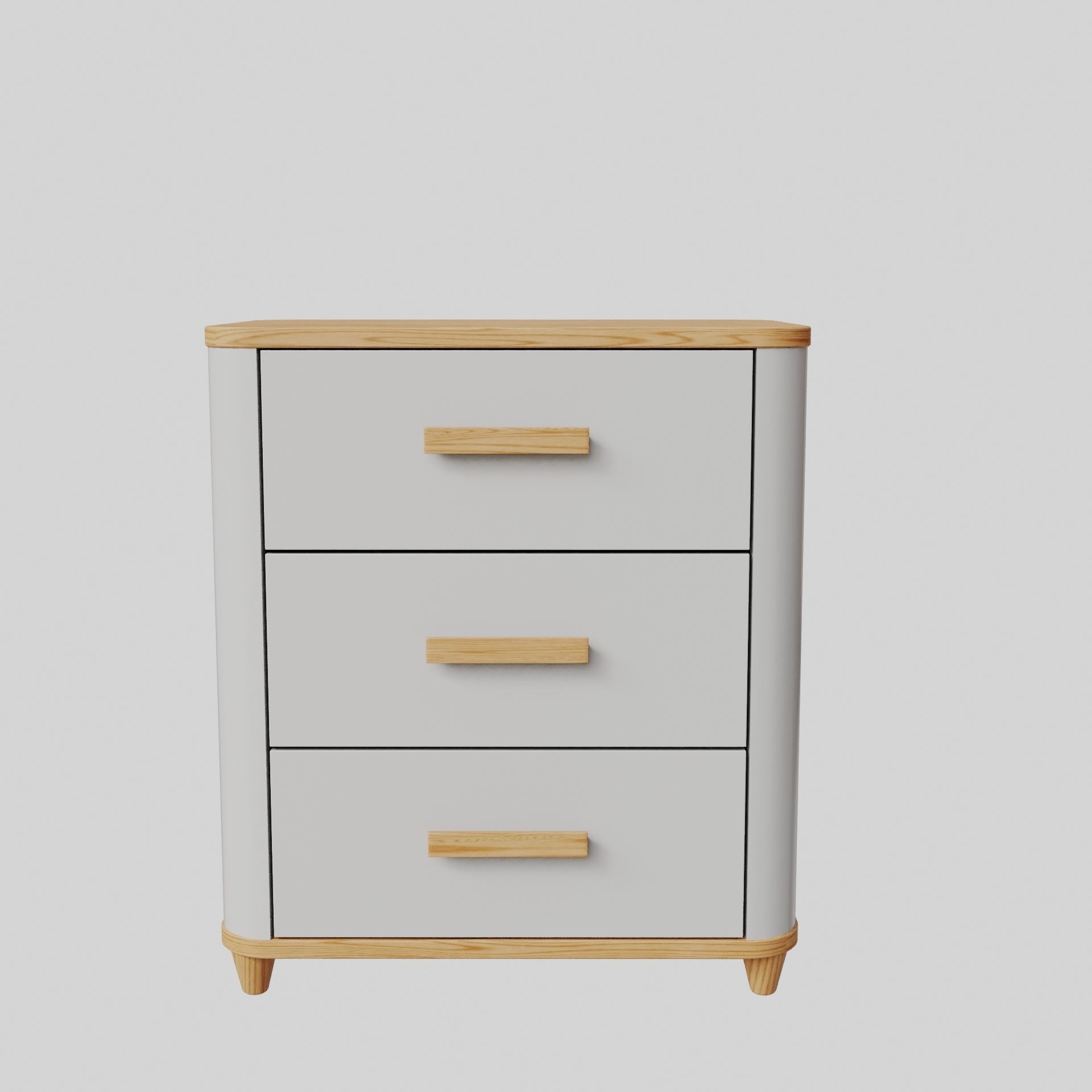 Bedside Table 001 3D model | CGTrader