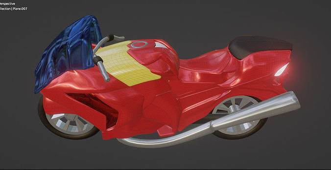3D model sport bike racing games VR / AR / low-poly | CGTrader